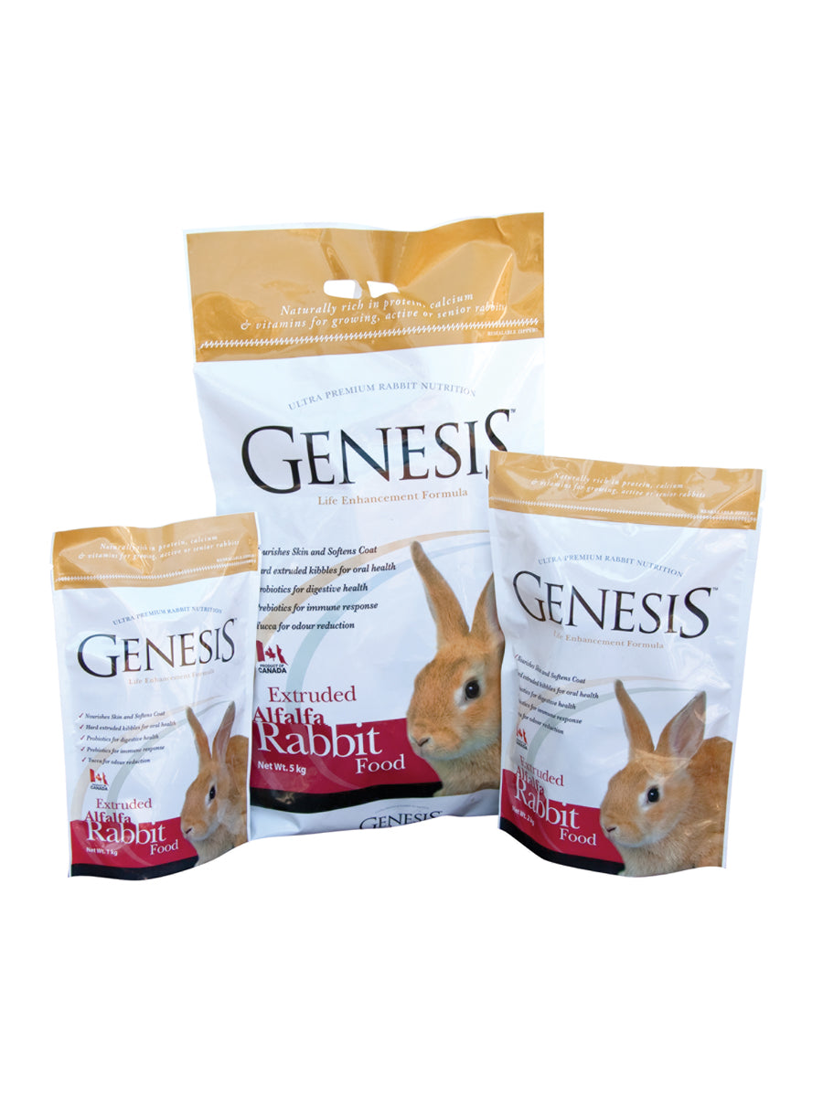 Genesis Extruded Alfalfa Rabbit Food 1kg – Pets Trails Mart
